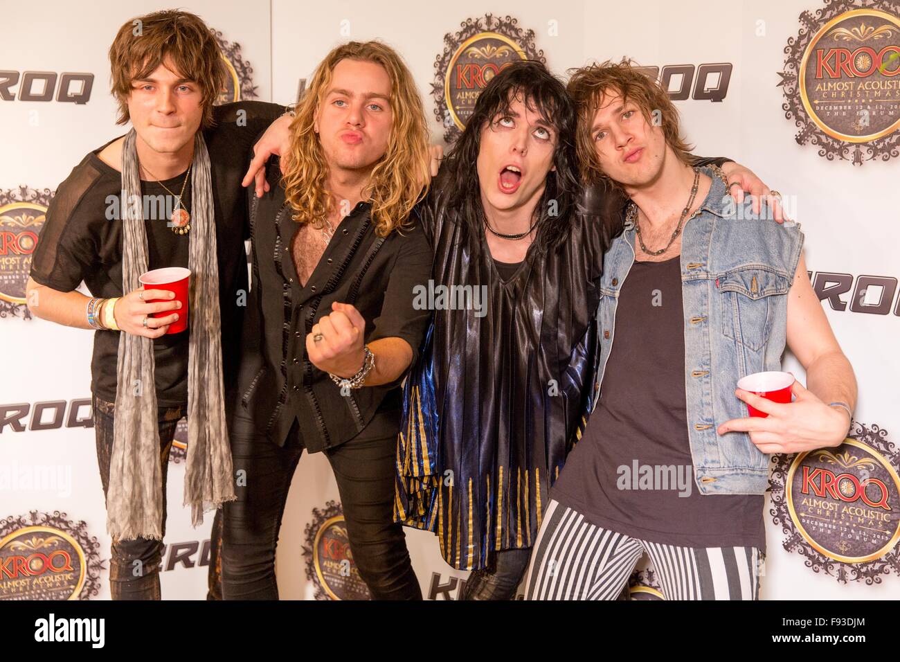 Los Angeles, California, USA. 12th Dec, 2015. JED ELLIOTT, ADAM SLACK ...