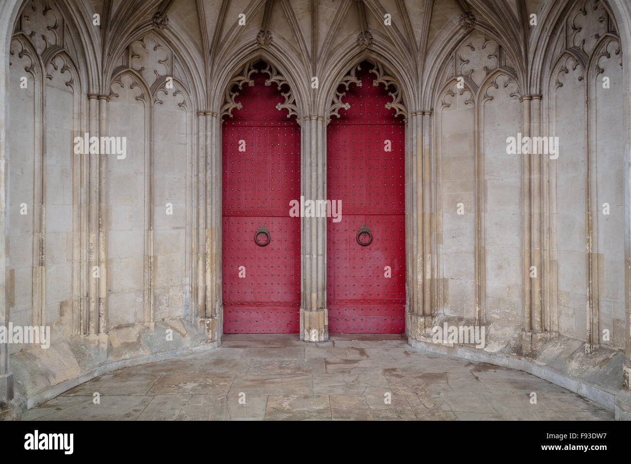 Winchester cathedral doors hi-res stock photography and images - Alamy