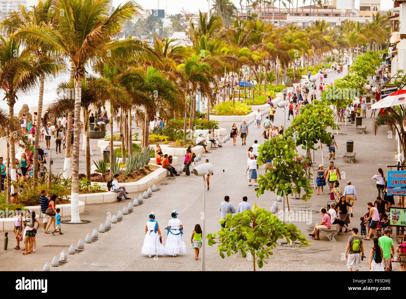 Malecon boardwalk puerto vallarta hi-res stock photography and images ...