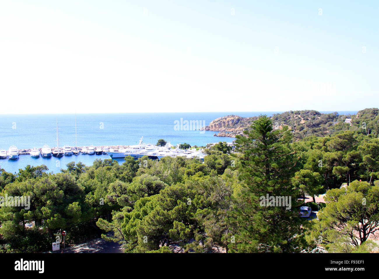 beautiful Greek landscape Stock Photo - Alamy