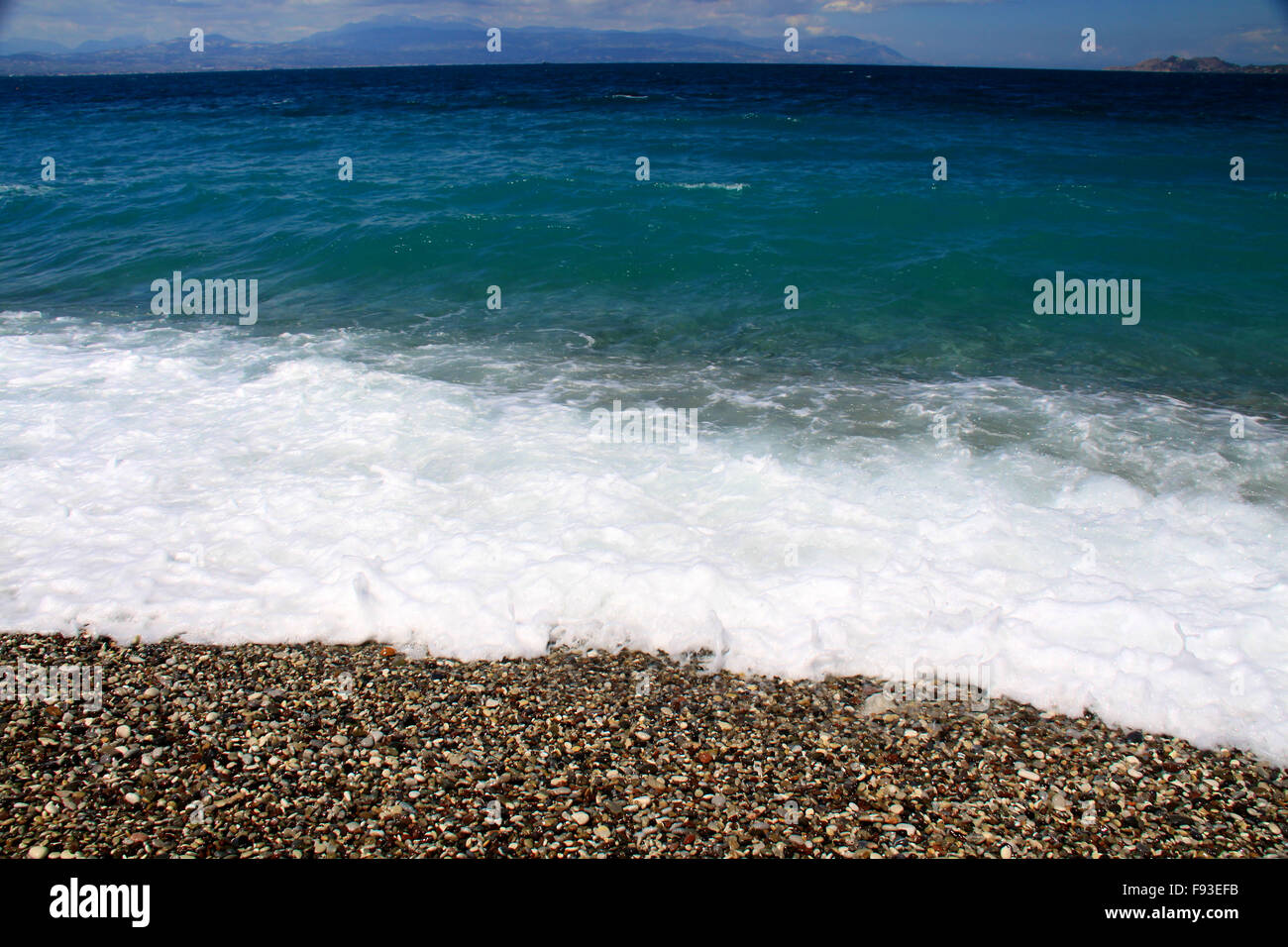 Beach on Samos Island, Greece Stock Photo - Alamy