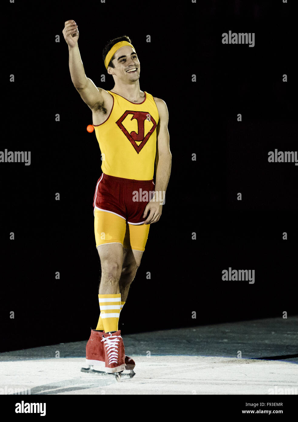Dec. 13, 2015 - Spain's World champion JAVIER FERNANDEZ performs during ...