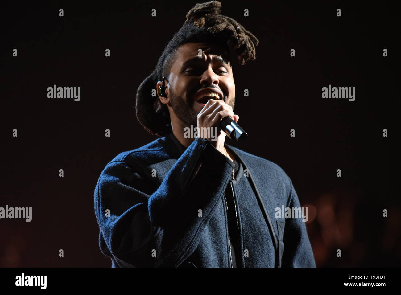 Models walk the 2015 Victoria Secret Show in NYC Featuring: The Weeknd ...