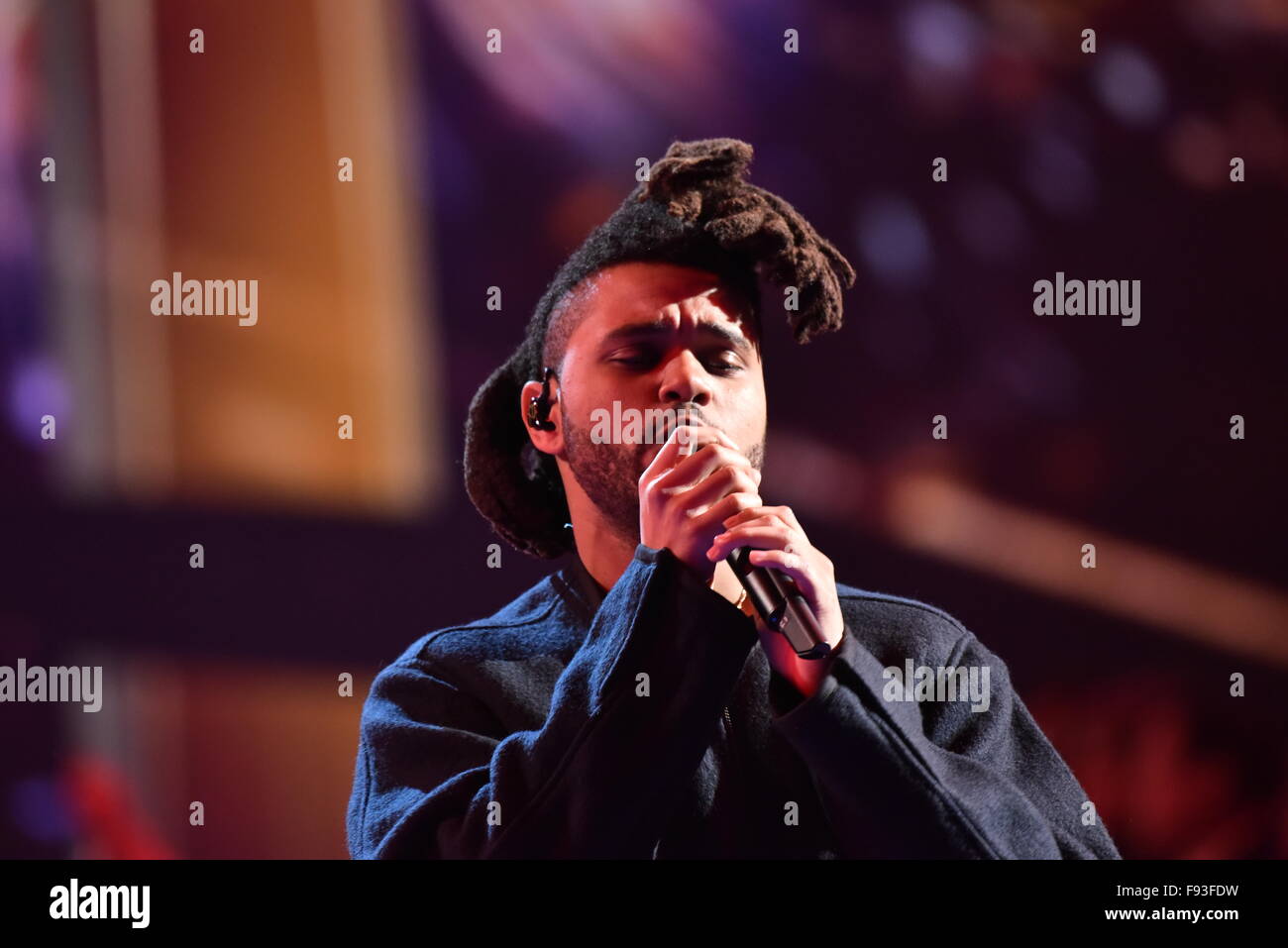 Models walk the 2015 Victoria Secret Show in NYC Featuring: The Weeknd ...