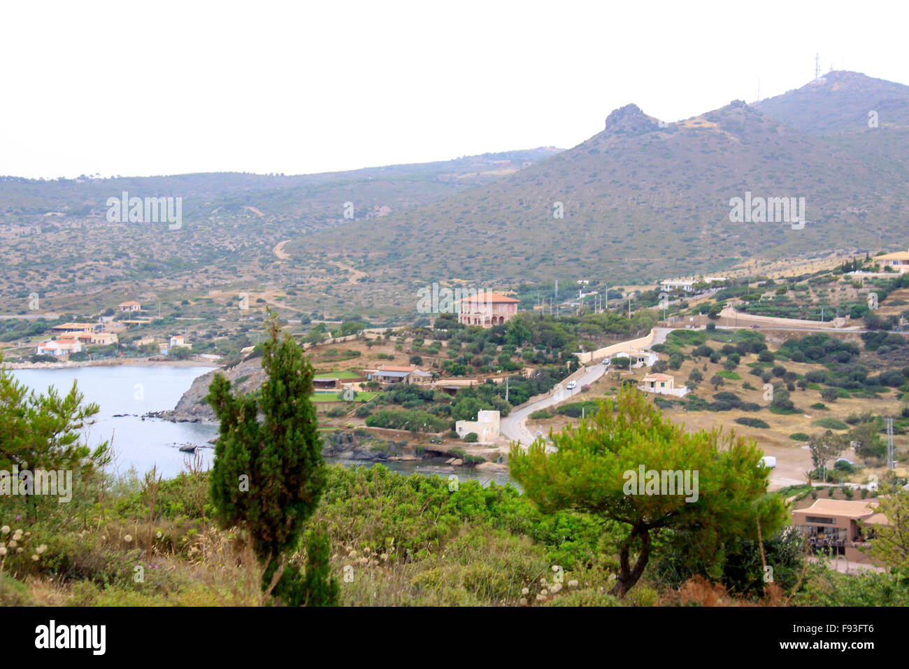 beautiful Greek landscape Stock Photo - Alamy