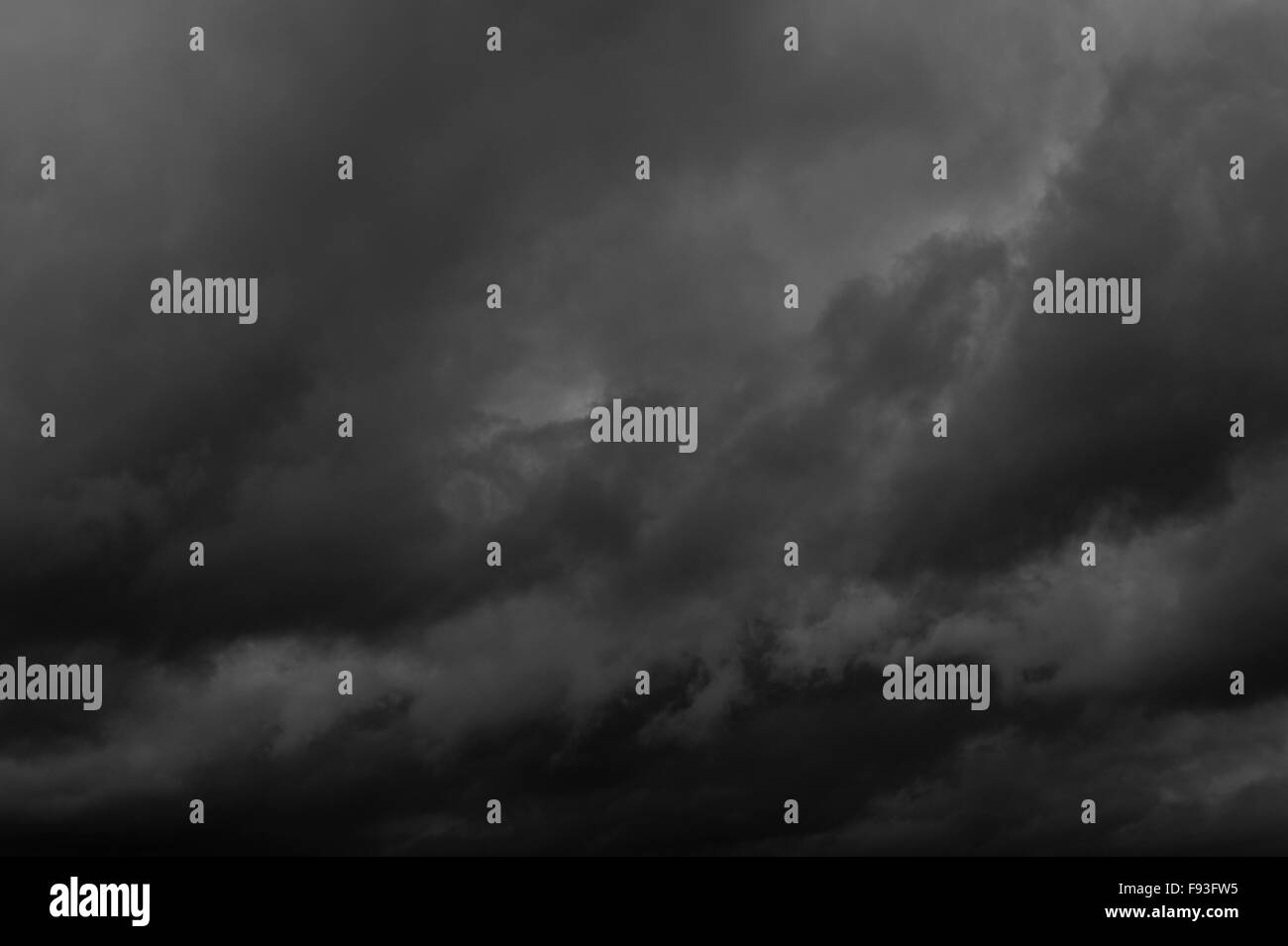 Storm clouds gathering for stormy weather with rain and wind Stock ...