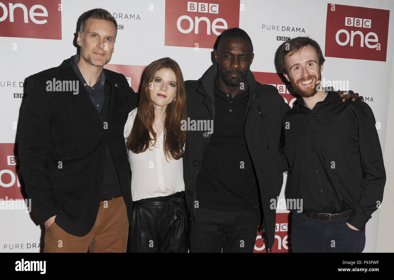 LUTHER cast photocall held at the picture house cinema london Featuring ...