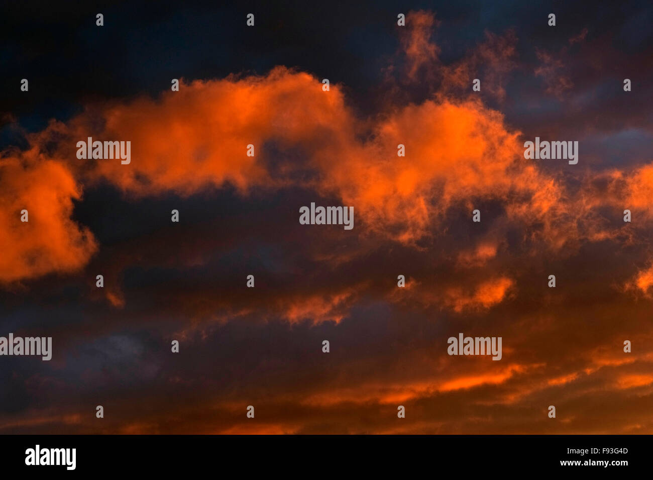 Storm clouds gathering for stormy weather with rain and wind Stock ...