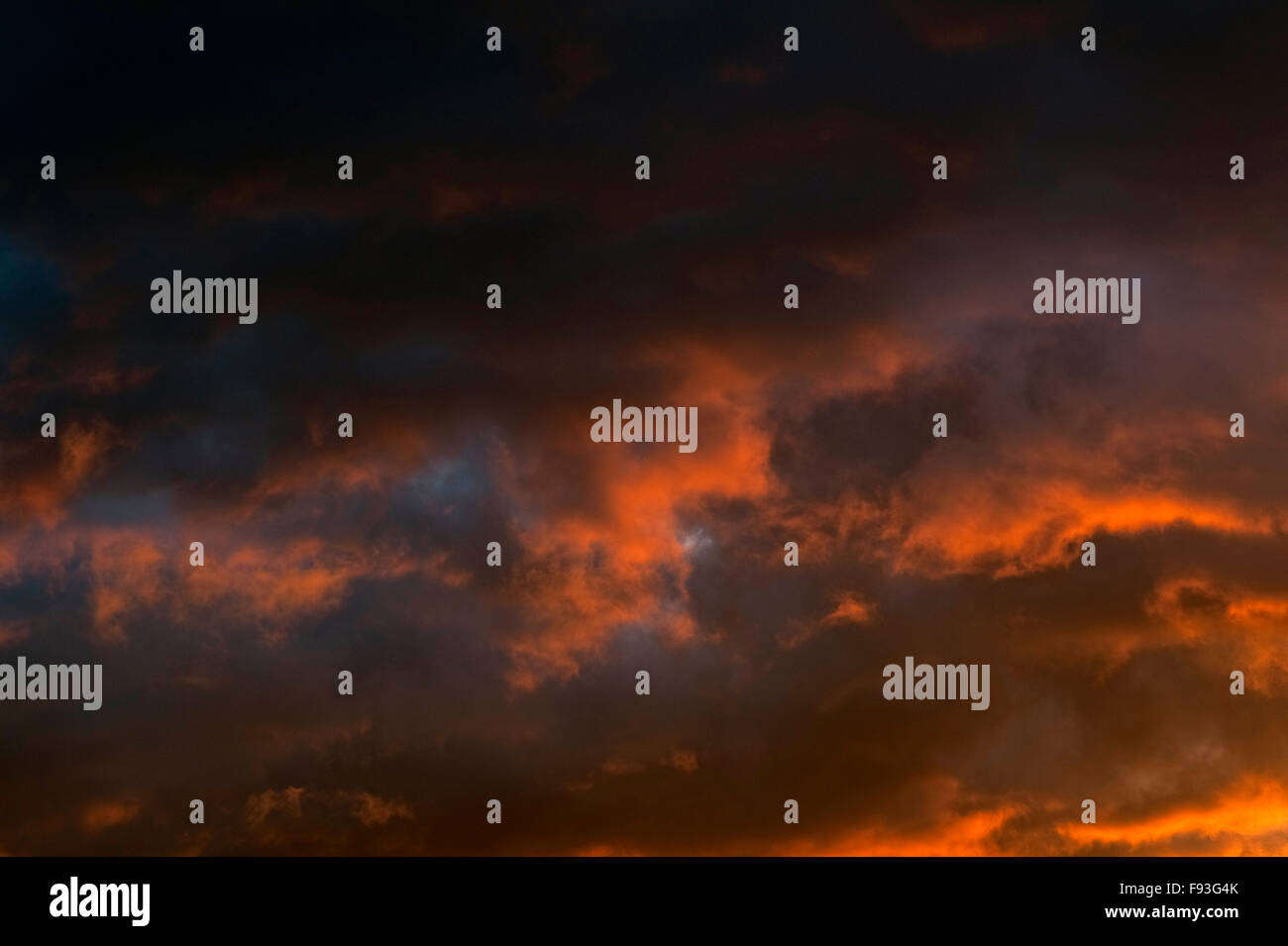 Storm clouds gathering for stormy weather with rain and wind Stock ...