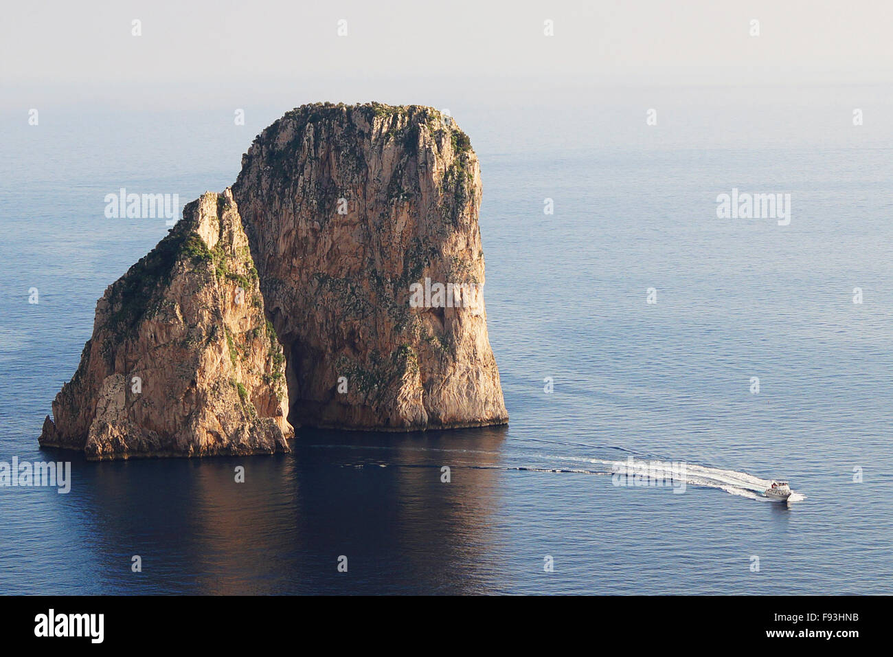 Autumn on the coast of the Capri Island - Island of Love ,famous ...