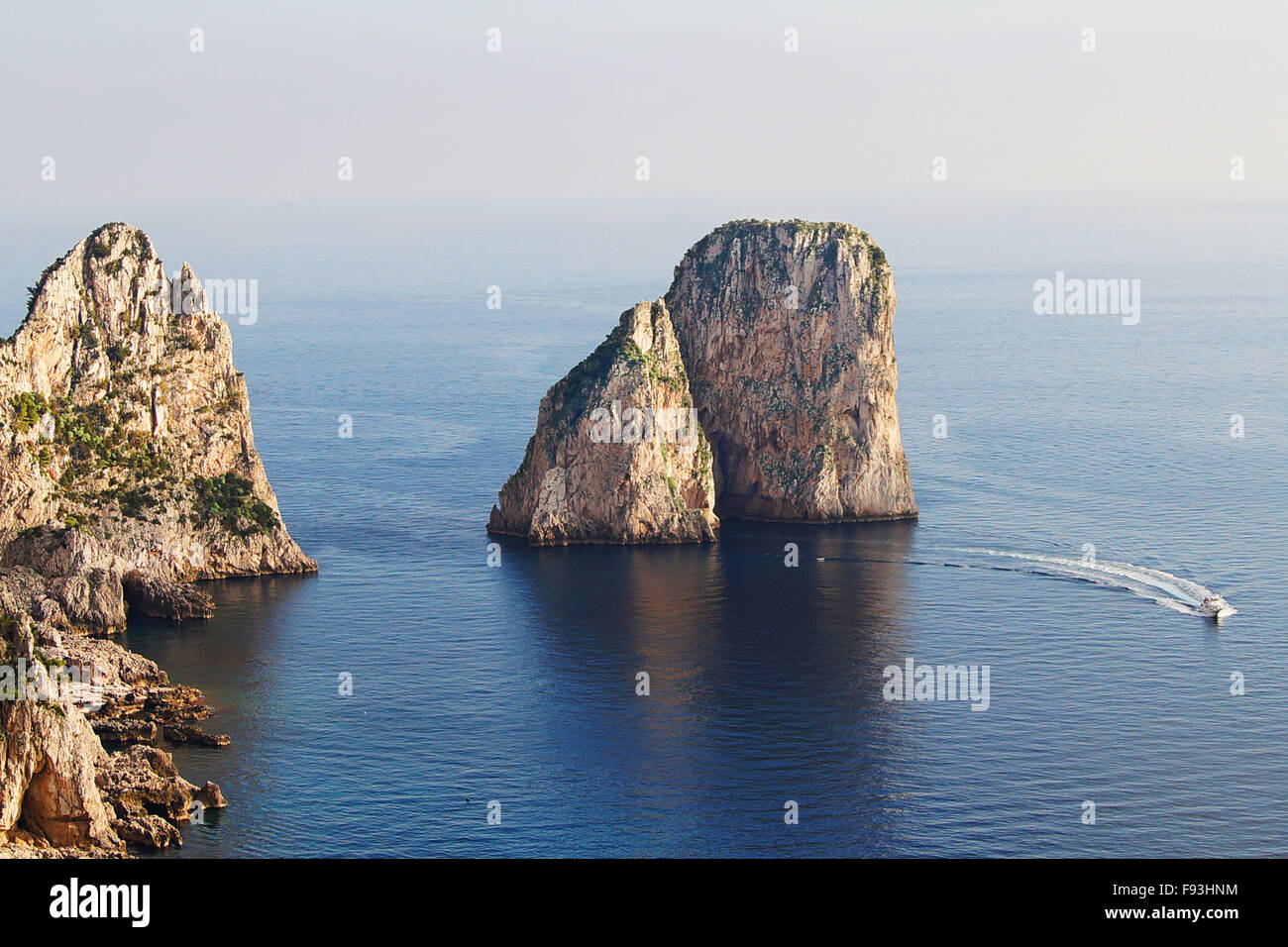 Autumn on the coast of the Capri Island - Island of Love ,famous ...