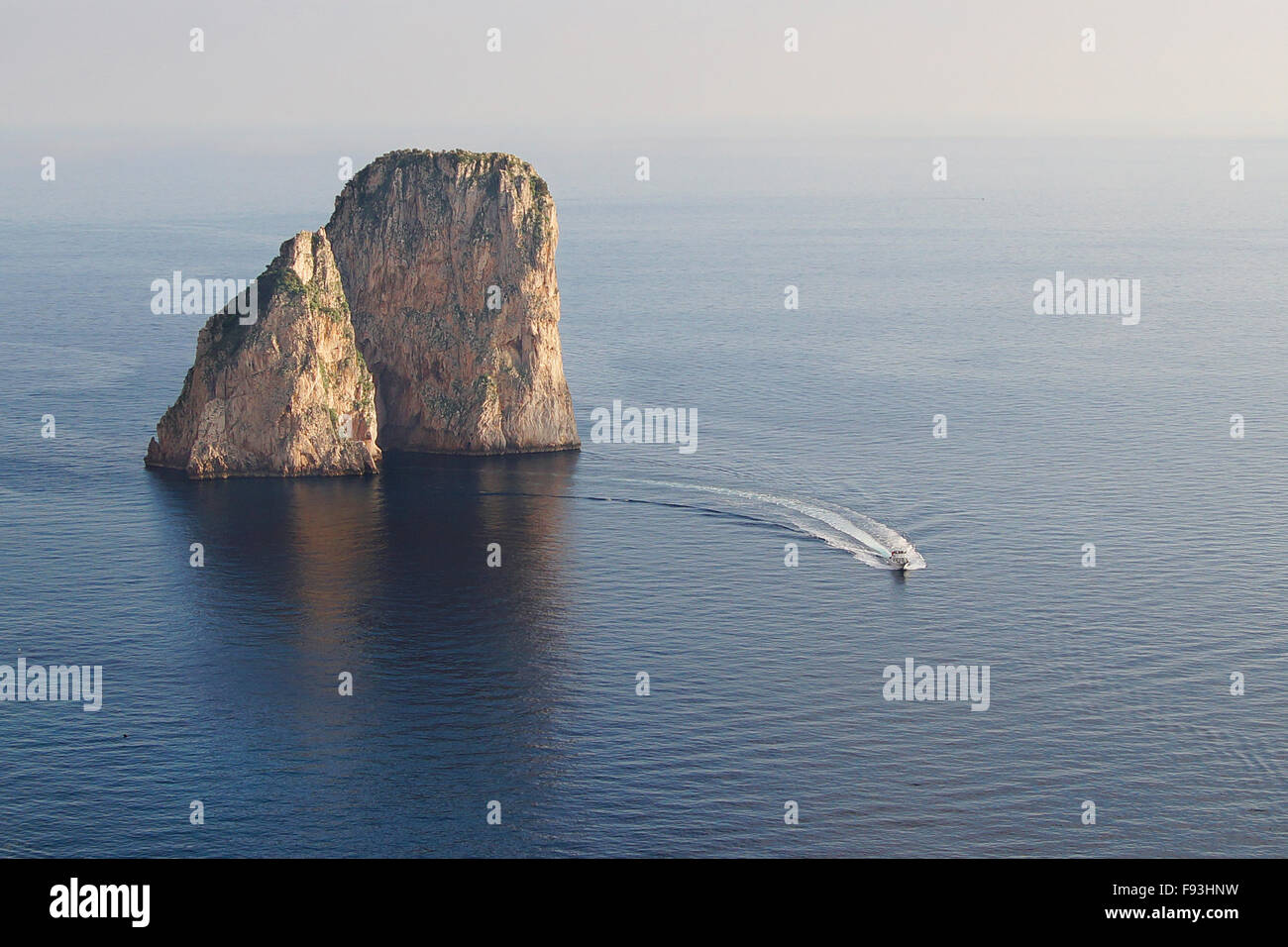 Autumn on the coast of the Capri Island - Island of Love ,famous ...