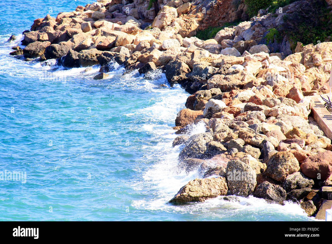 beautiful Greek landscape Stock Photo - Alamy