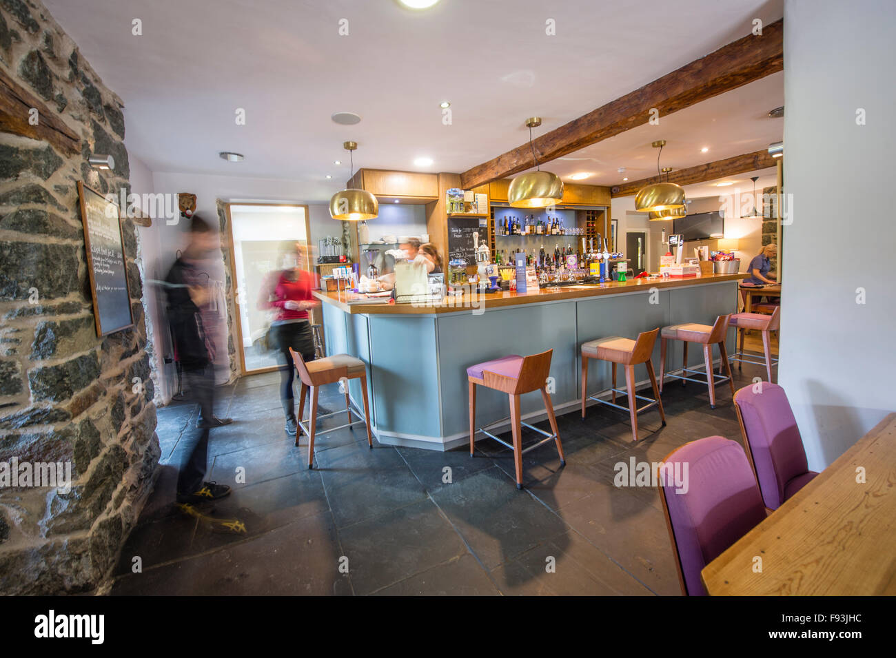 The bar at the Cross Foxes , 5 five star luxury hotel and restaurant ...