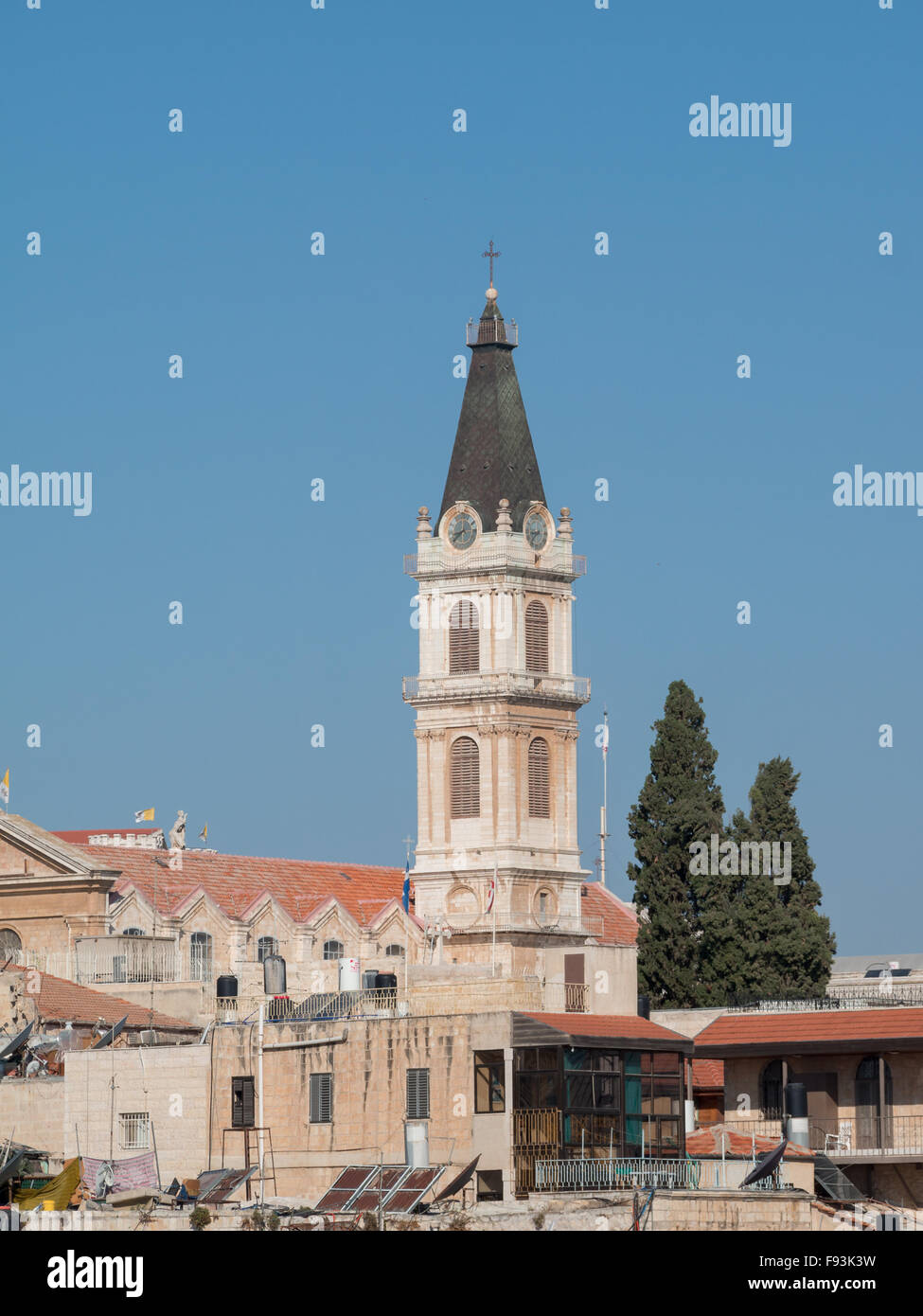 St Saviour Church clock tower Stock Photo - Alamy
