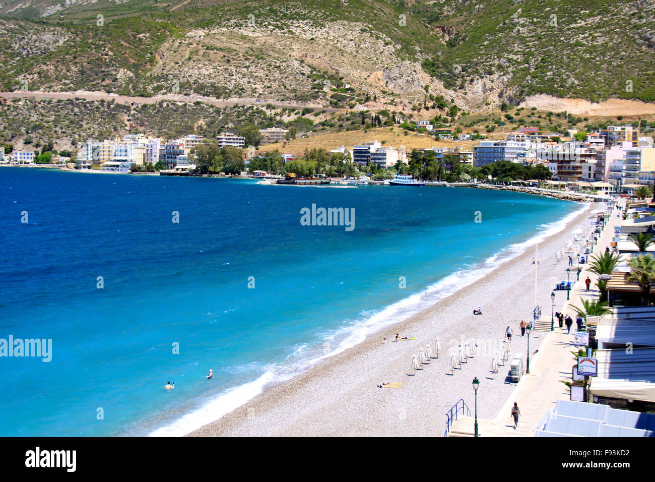 beautiful Greek landscape Stock Photo - Alamy
