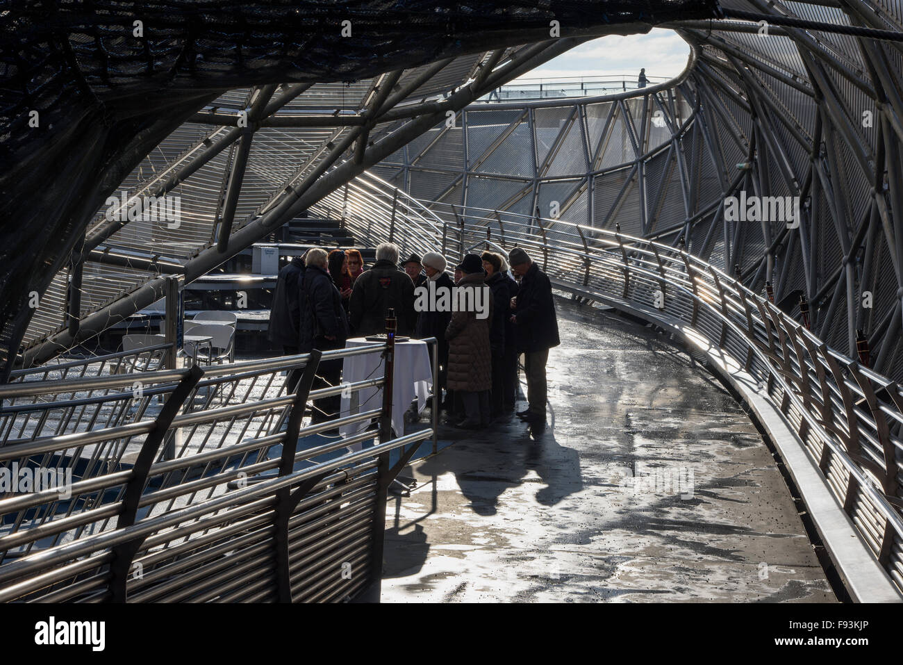island in the Mur, Graz, Styria, Austria Stock Photo - Alamy