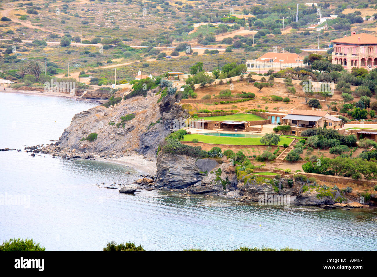 beautiful Greek landscape Stock Photo - Alamy