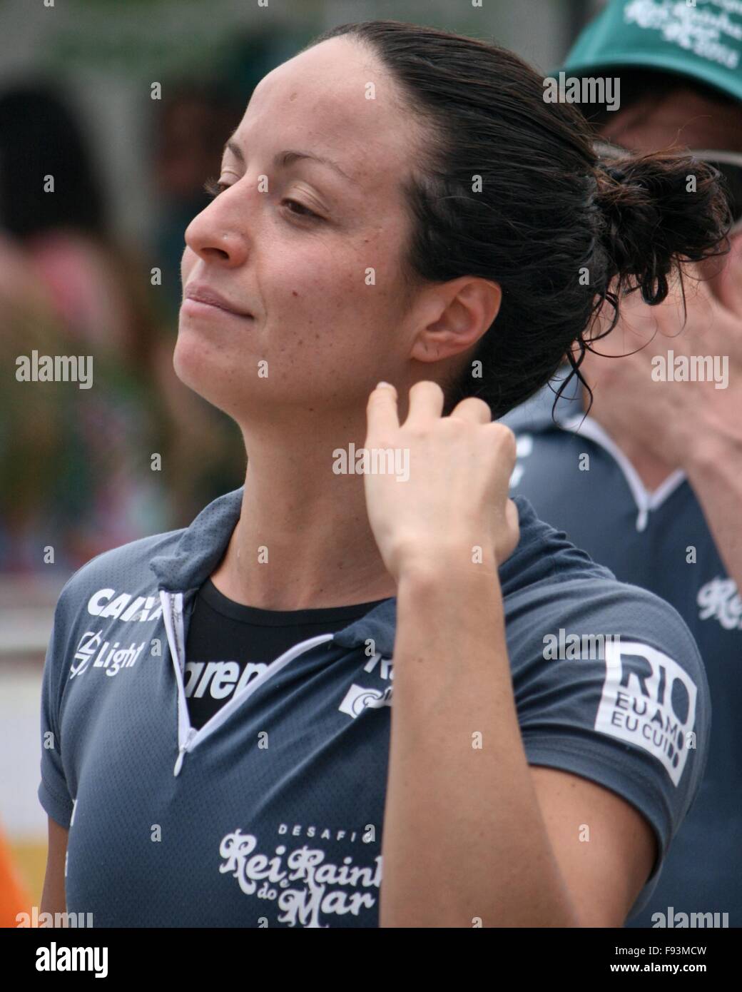 Rio de Janeiro, Brazil, 13th December, 2015. Open water swimmer Alice ...