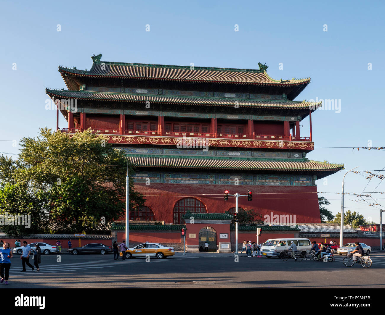 Drum tower gulou beijing china asia hi-res stock photography and images ...