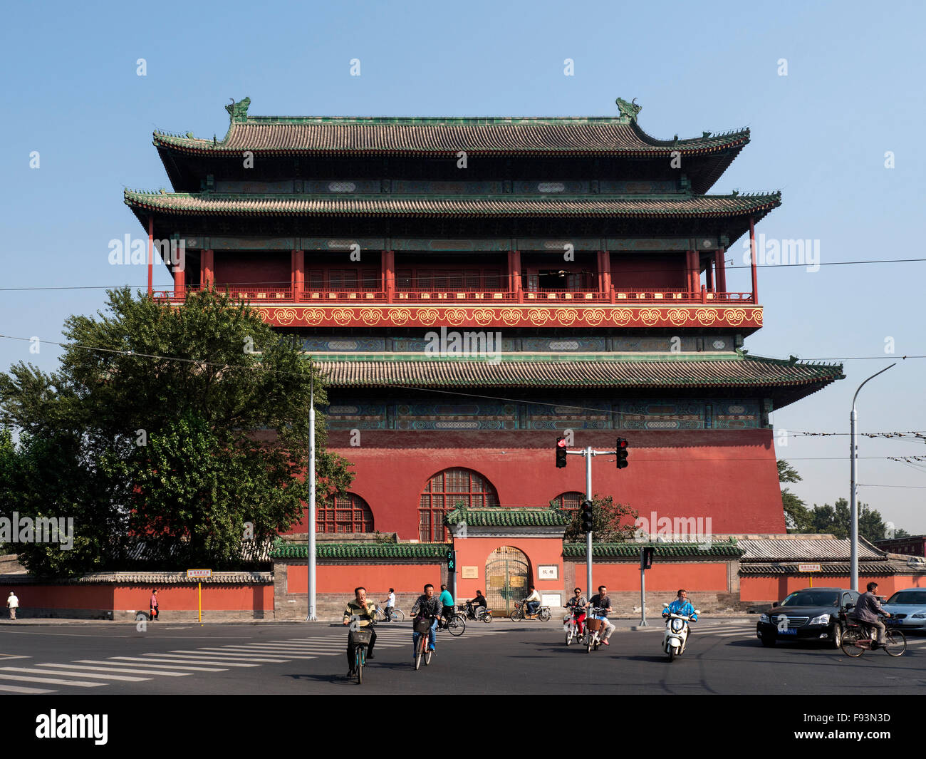Gulou drum tower hi-res stock photography and images - Alamy