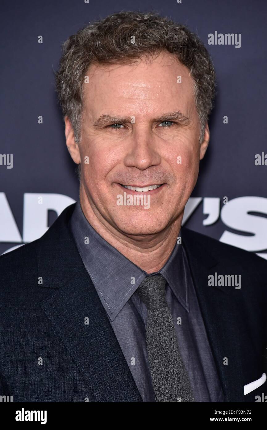 New York, NY, USA. 13th Dec, 2015. Will Ferrell at arrivals for DADDY'S ...