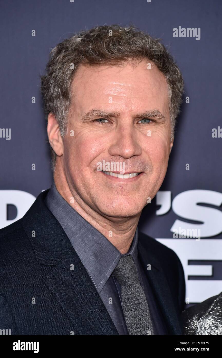 New York, NY, USA. 13th Dec, 2015. Will Ferrell at arrivals for DADDY'S ...