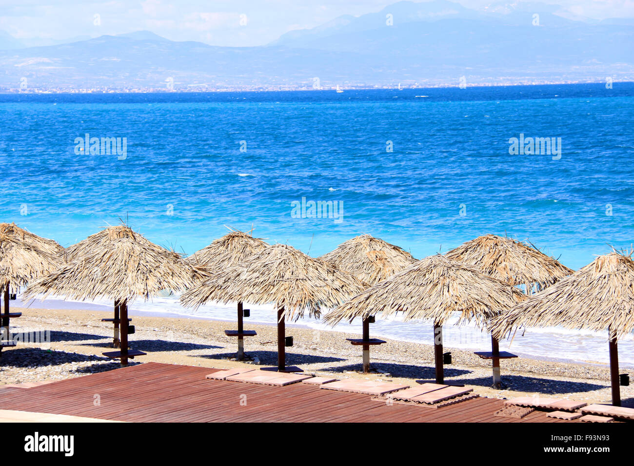 beautiful Greek landscape Stock Photo - Alamy