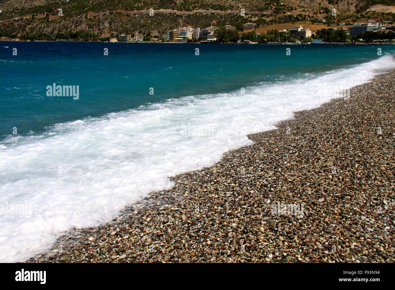 Beach on Samos Island, Greece Stock Photo - Alamy