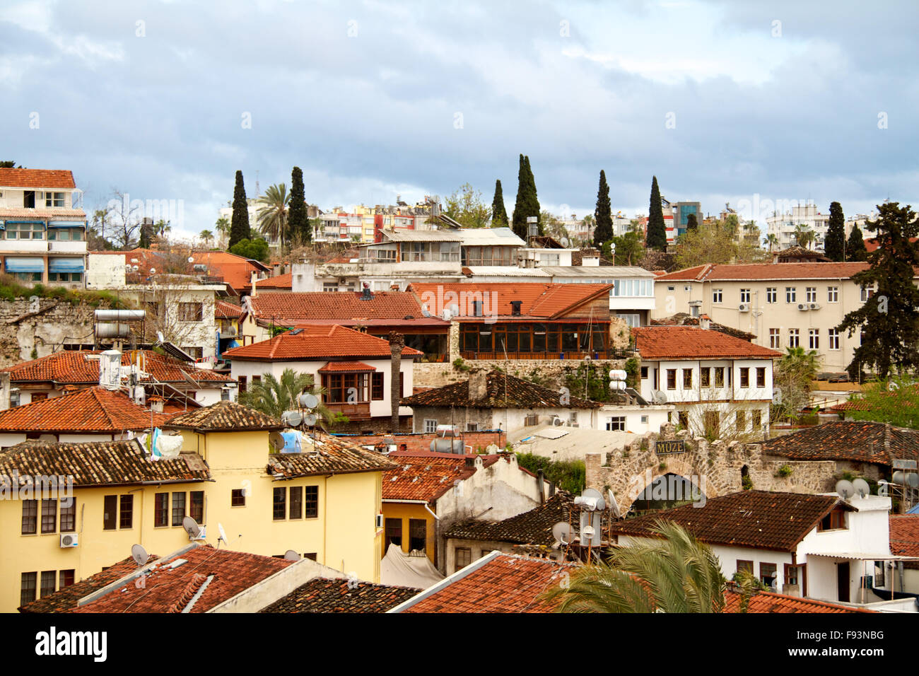 Good view on the panorama of the south town Stock Photo - Alamy
