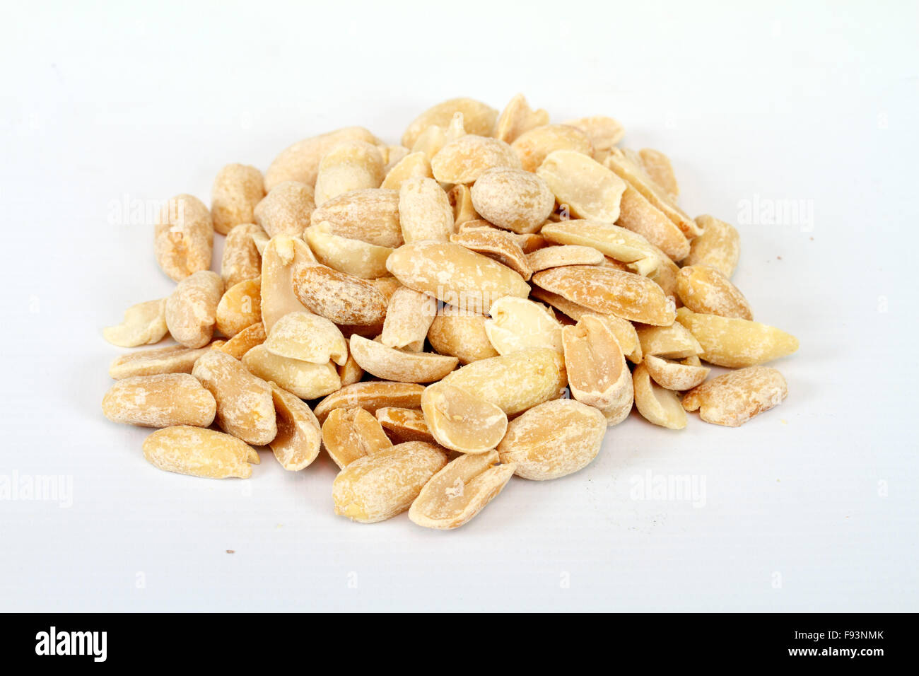 Close-up image of peanuts studio isolated on white background Stock ...