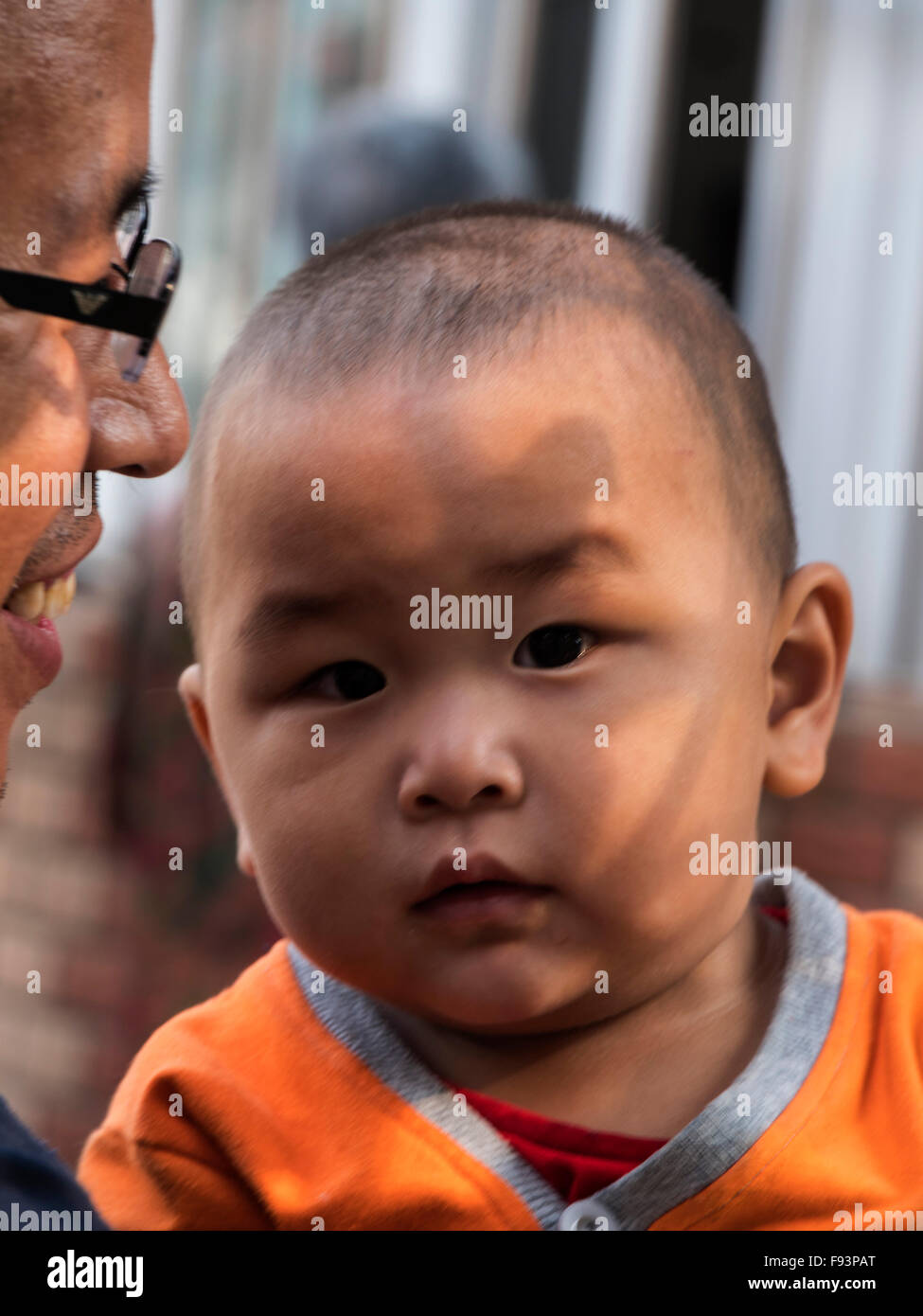 Baby, Beijing, China, Asia Stock Photo - Alamy