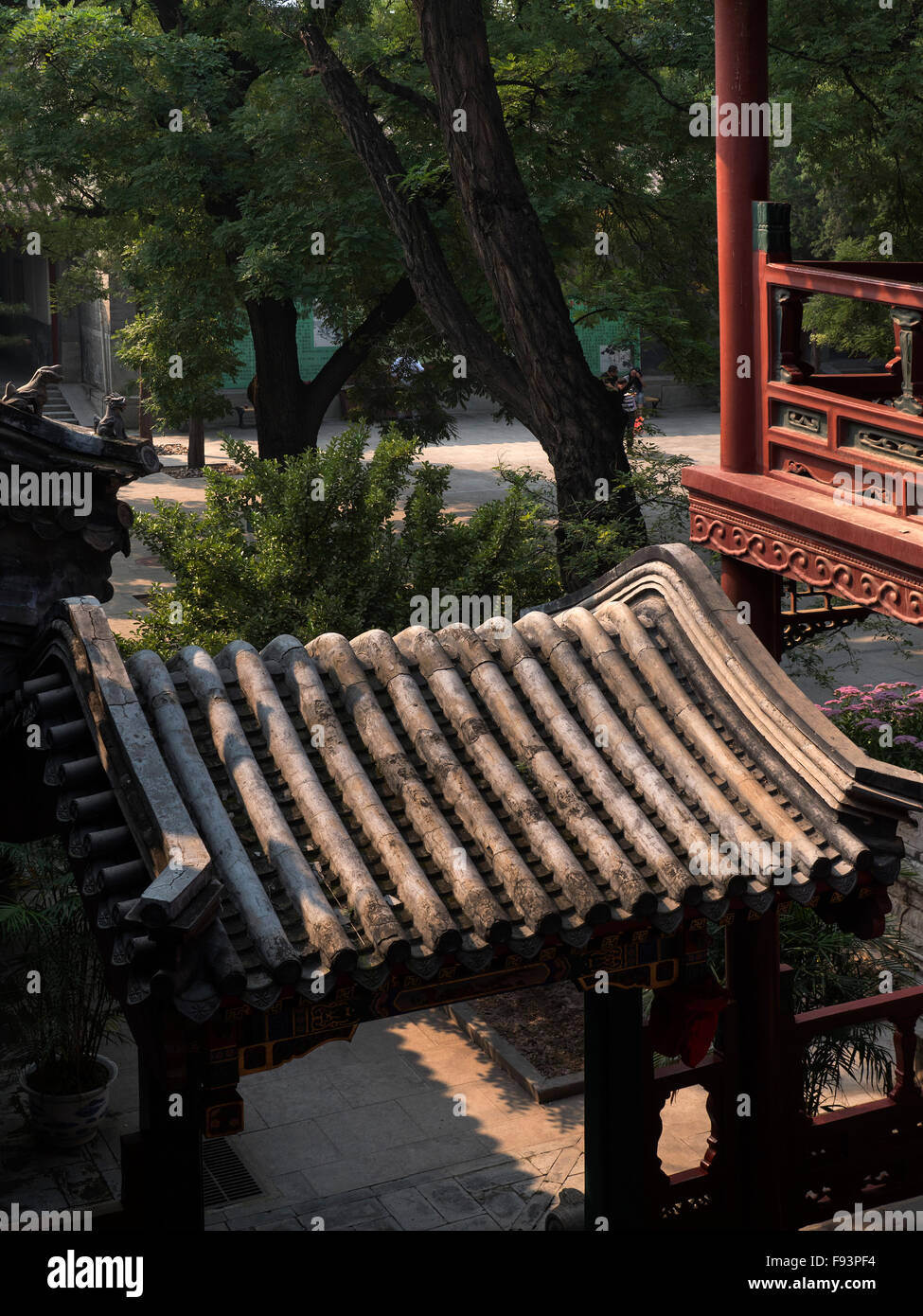 daoistic Baiyun Guan temple, Beijing, China, Asia Stock Photo - Alamy