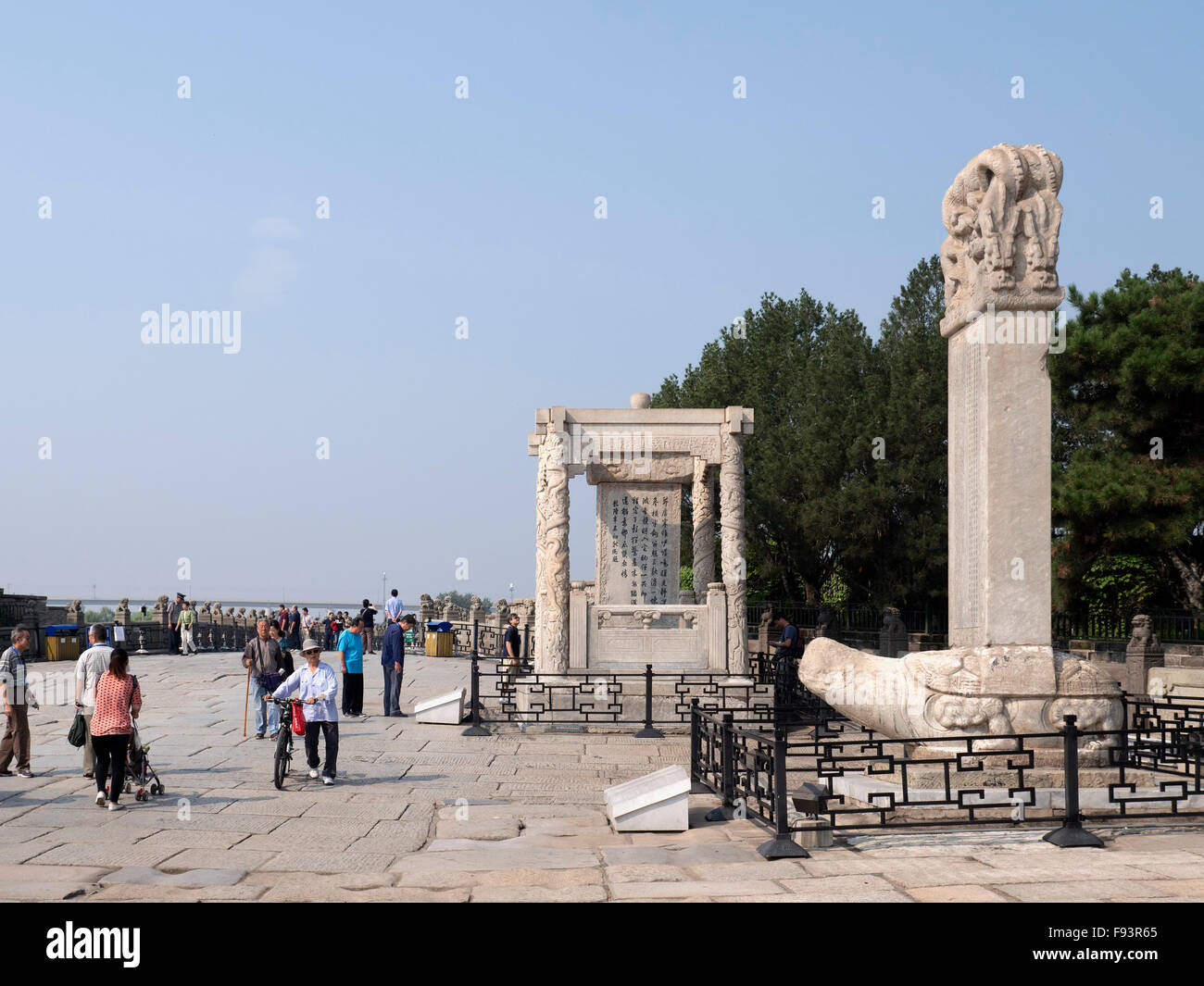 at MarcoPolo-bridge, Beijing, China, Asia Stock Photo - Alamy