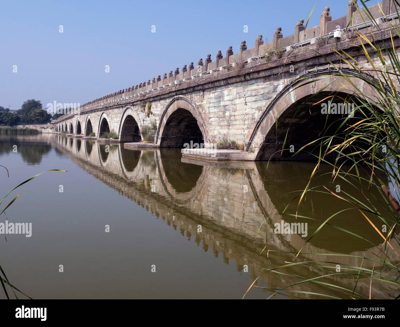 at MarcoPolo-bridge, Beijing, China, Asia Stock Photo - Alamy