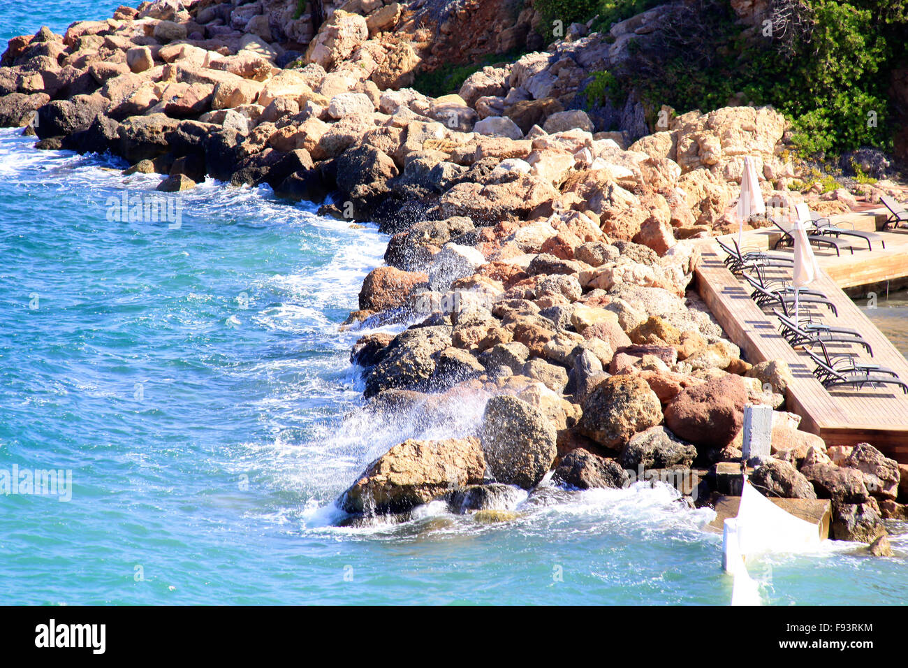 beautiful Greek landscape Stock Photo - Alamy