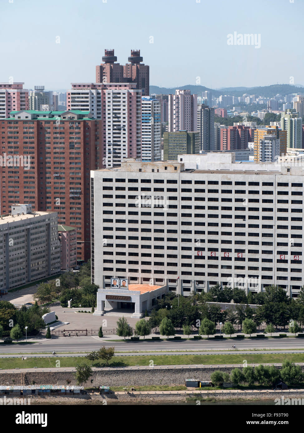 Pyongyang city skyline hi-res stock photography and images - Alamy