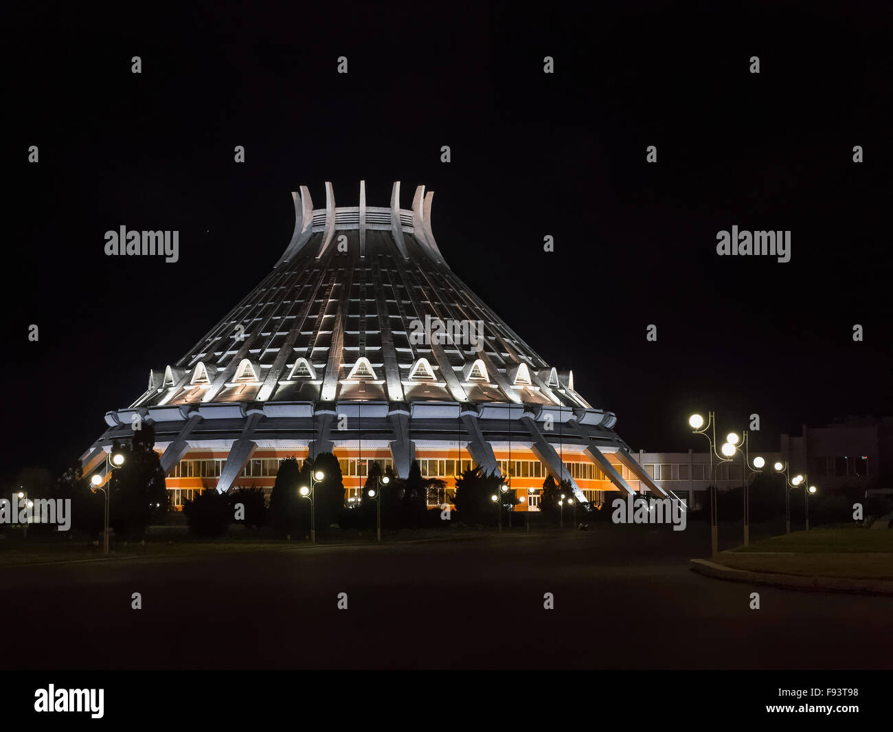 indoor ice rink, Pyongyang, North Korea, Asia Stock Photo - Alamy