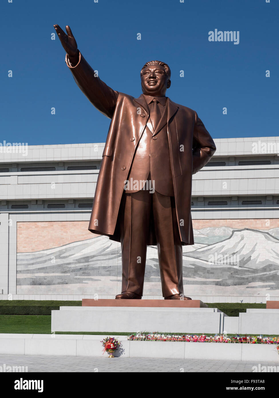 Mansudae Monument, Pyongyang, North Korea, Asia Stock Photo - Alamy