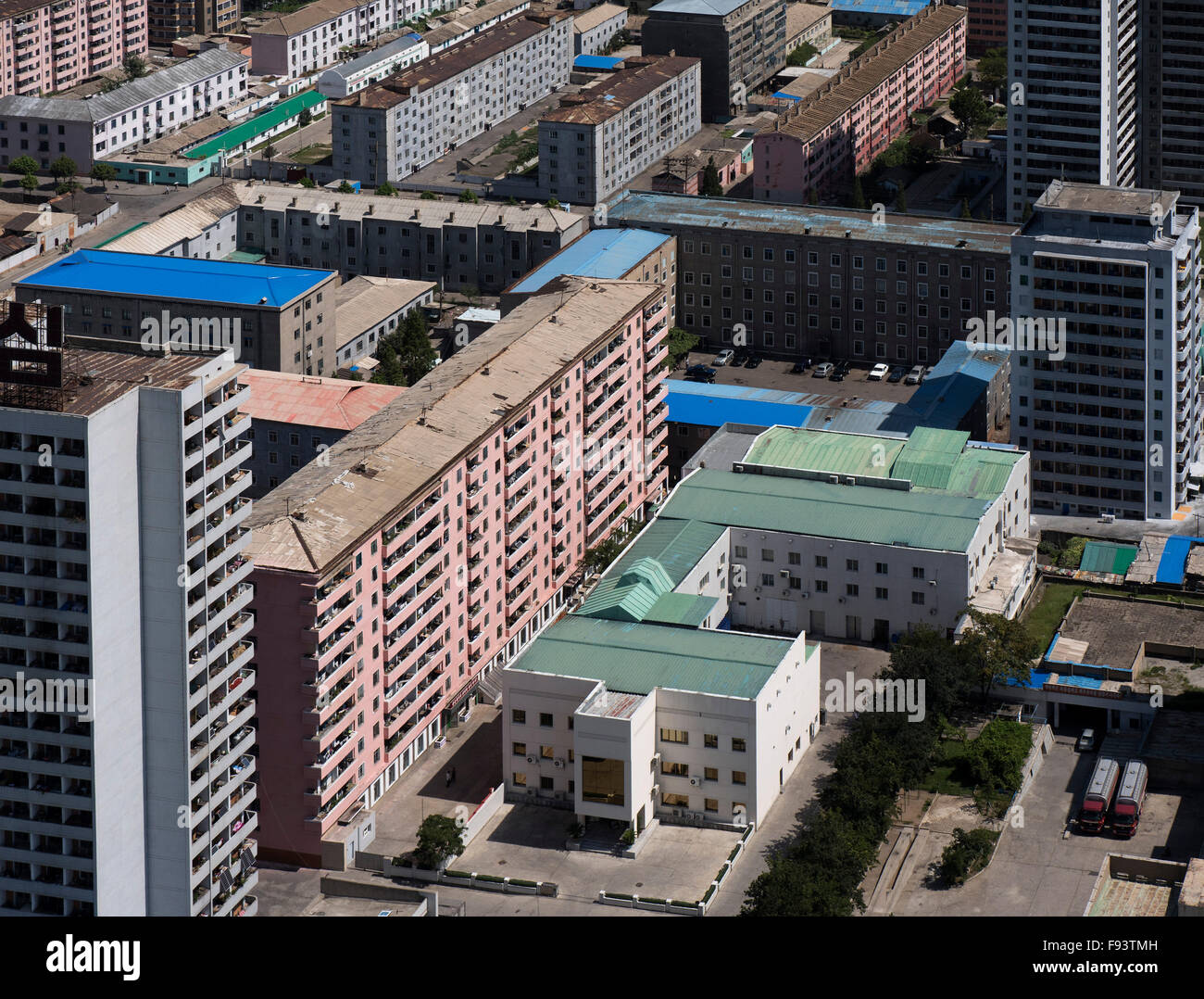 block of flats, Pyongyang, North Korea, Asia Stock Photo - Alamy