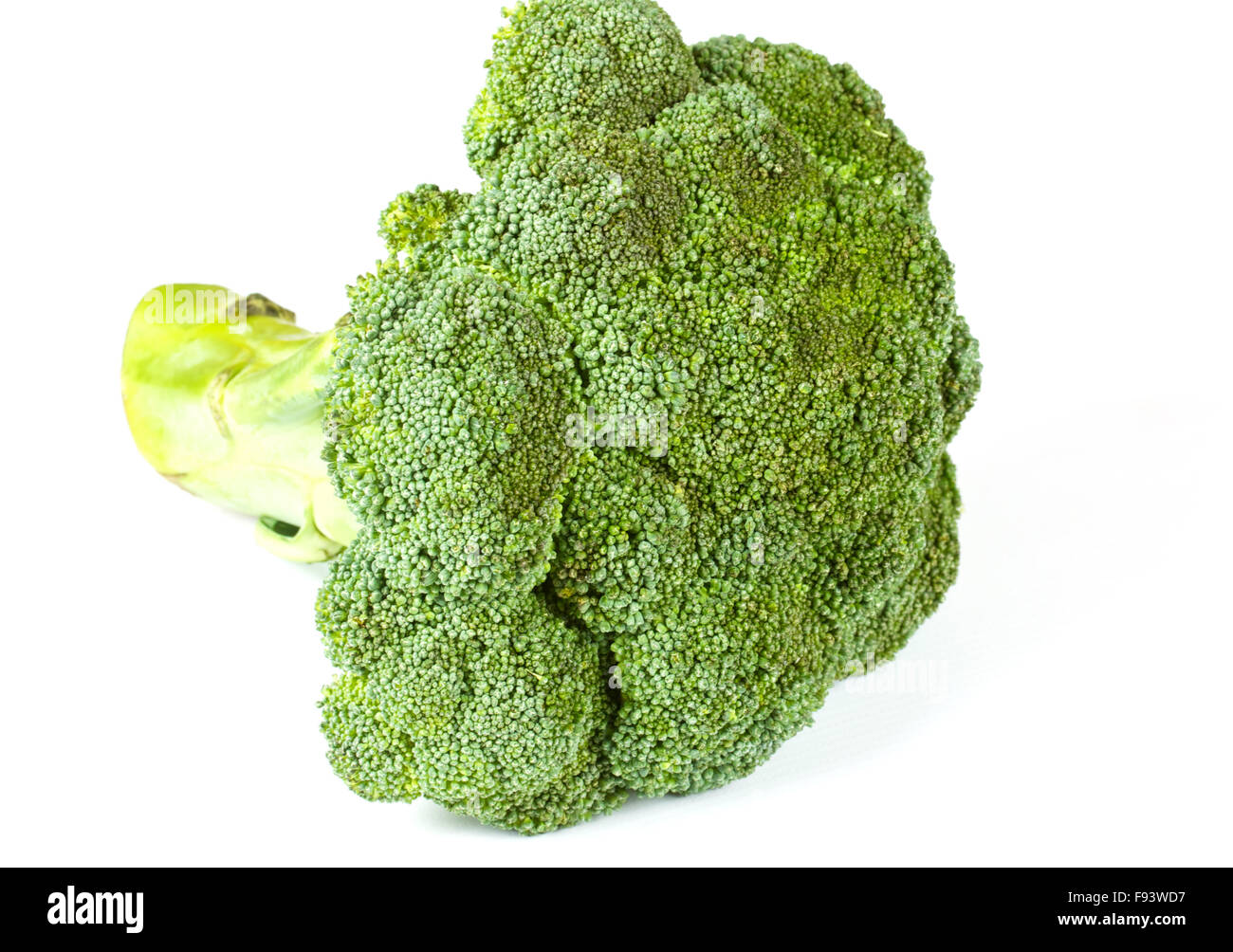 Fresh, Raw, Green Broccoli Pieces, Cut and Ready to Eat Stock Photo - Alamy