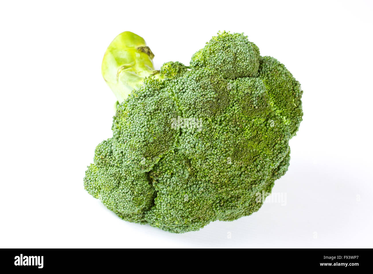 Fresh, Raw, Green Broccoli Pieces, Cut and Ready to Eat Stock Photo - Alamy