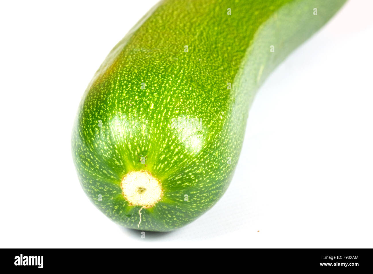 Courgette on white background isolated Stock Photo - Alamy