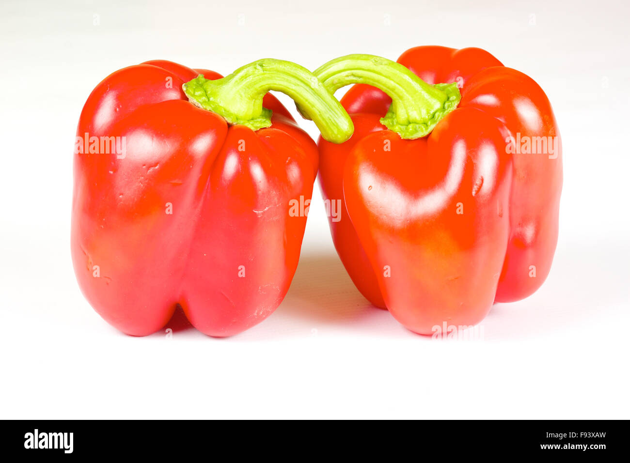 red pepper isolated on white Stock Photo - Alamy