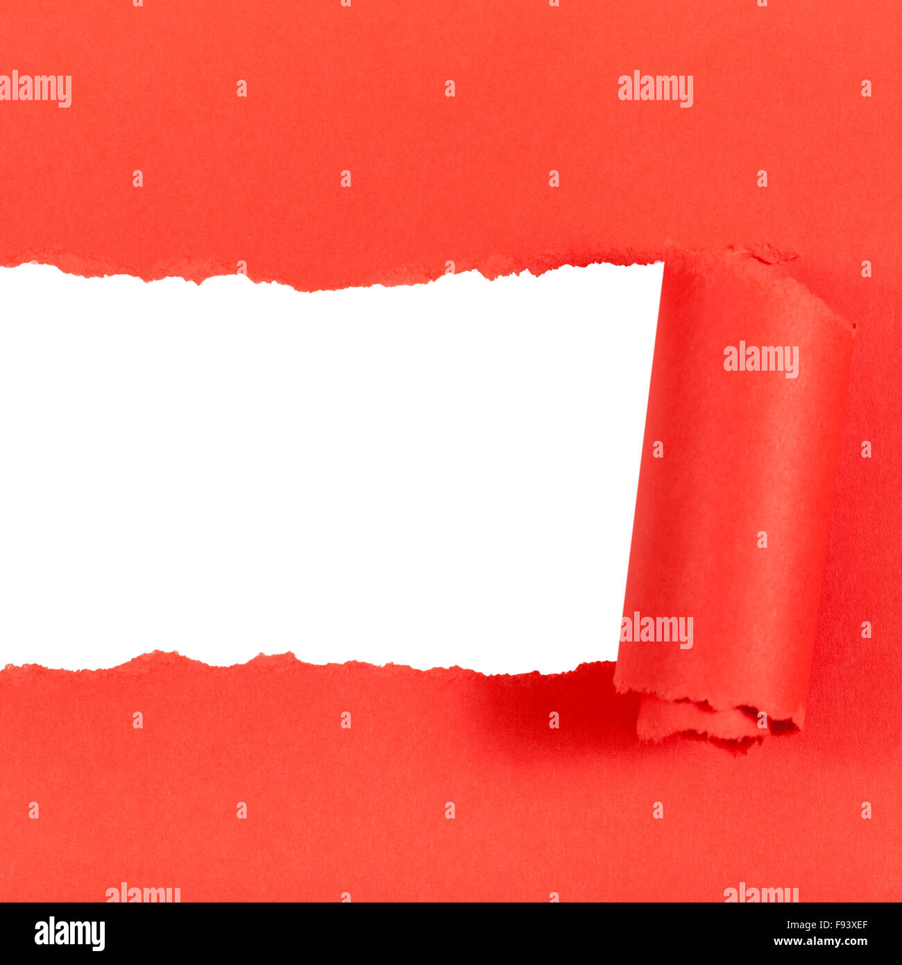 Torn paper edge square hi-res stock photography and images - Alamy