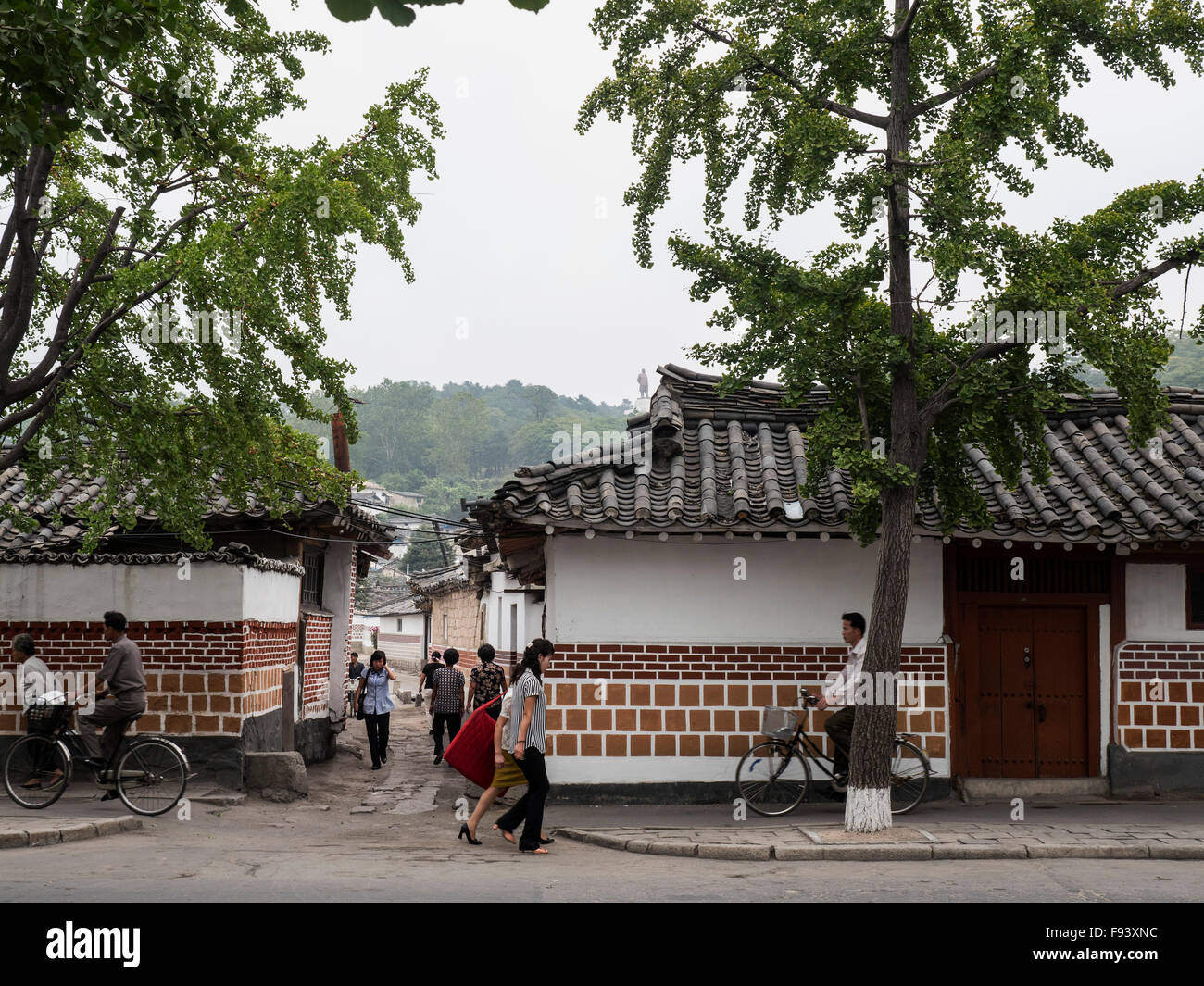 Historic City of Kaesong, North Korea, Asia, world heritage Stock Photo ...