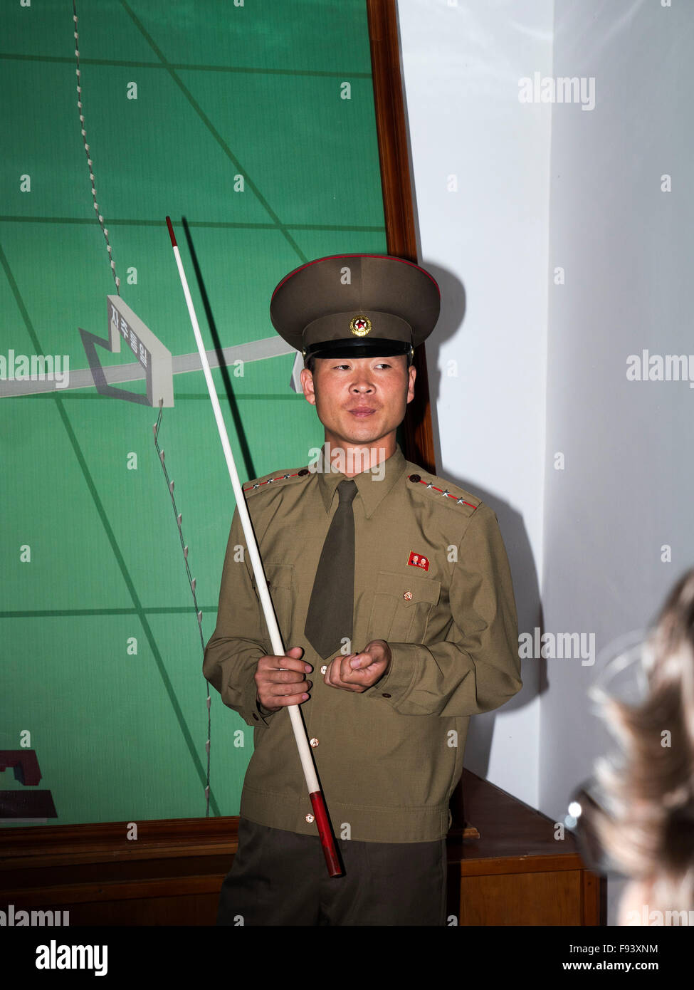 North korean officer hi-res stock photography and images - Alamy