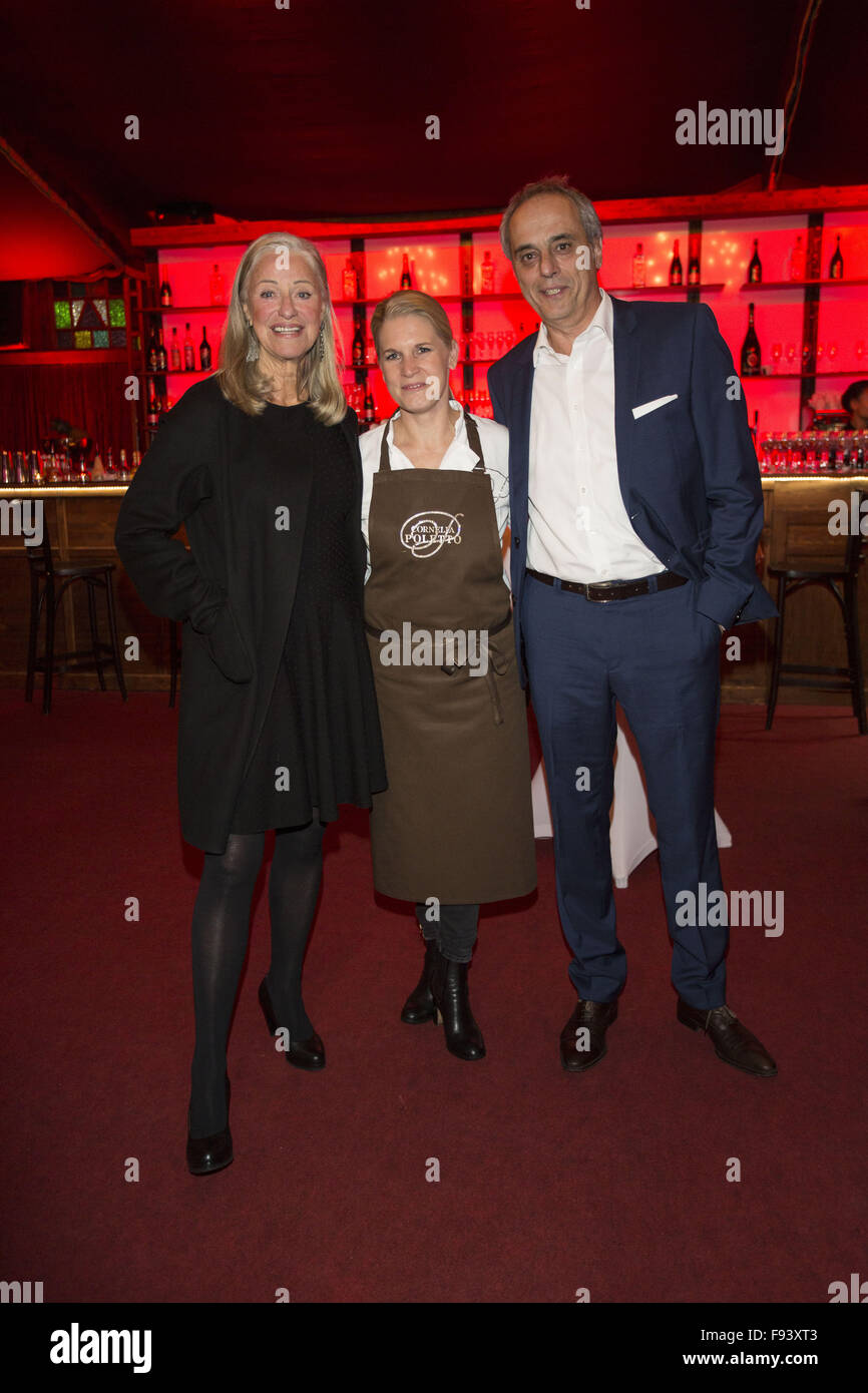 Celebrities attending the Cornelia Poletto PALAZZO Featuring: Iris von ...