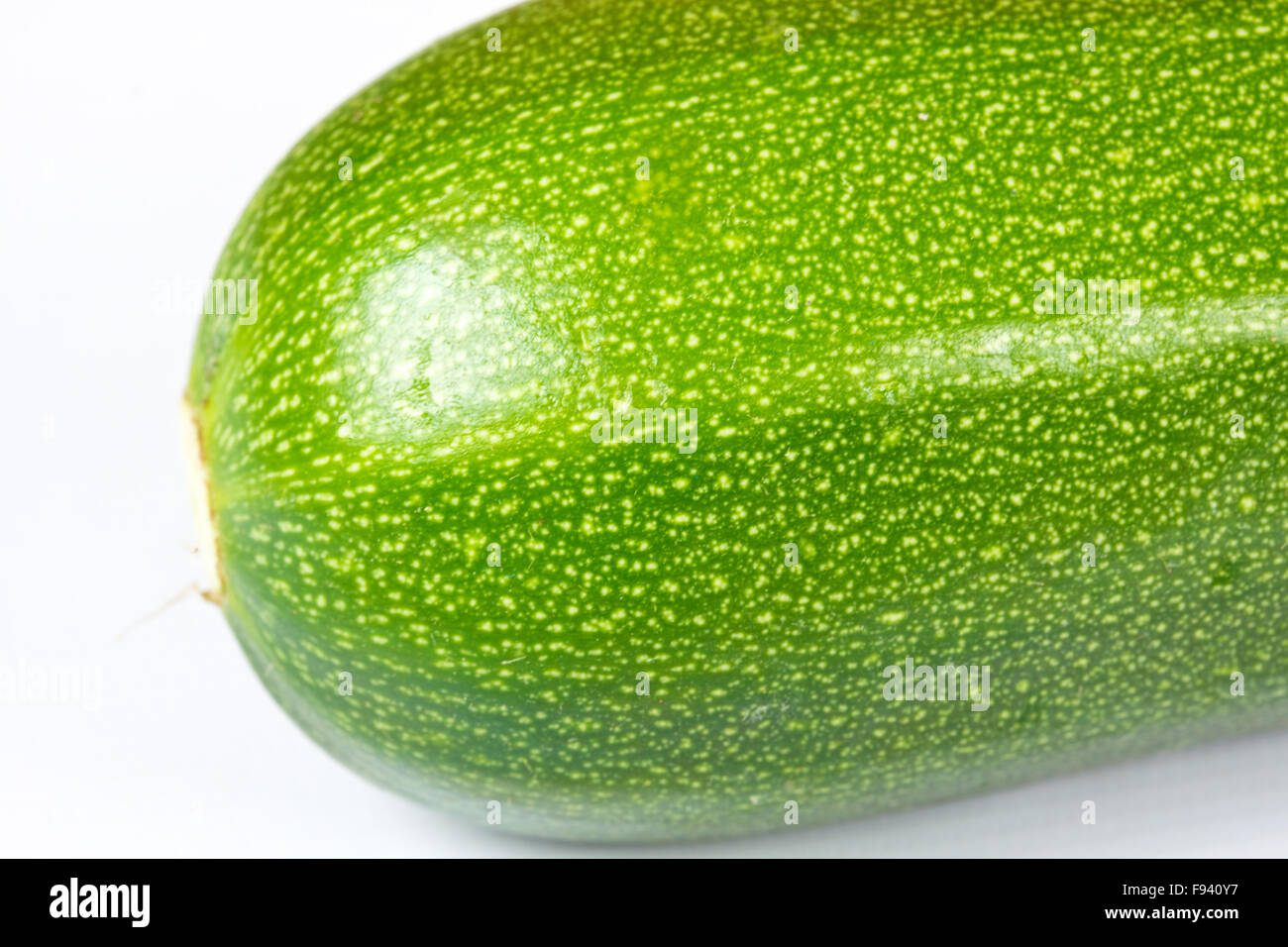 Courgette on white background isolated Stock Photo - Alamy