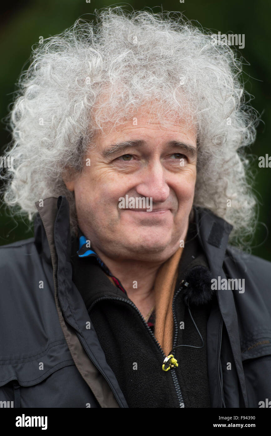 Queen guitarist Brian May Stock Photo - Alamy